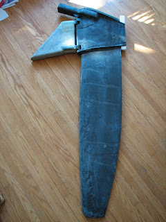 My Farrier F-22 trimaran boat build: Rudder sleeve assembly completed ...