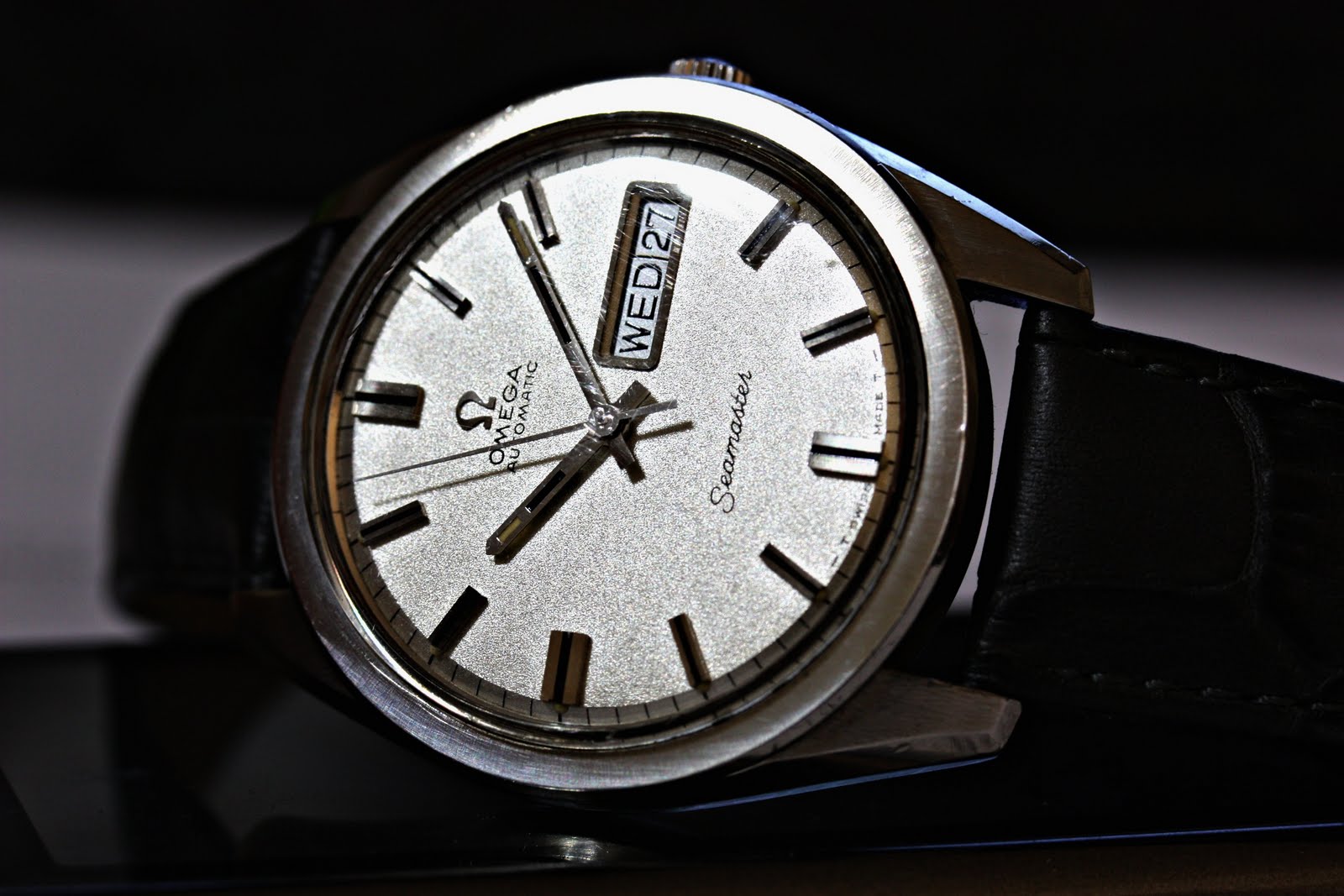 Vintage Omegas For Sale: Sold: Omega Seamaster Cal. 750 Sparkle Dial
