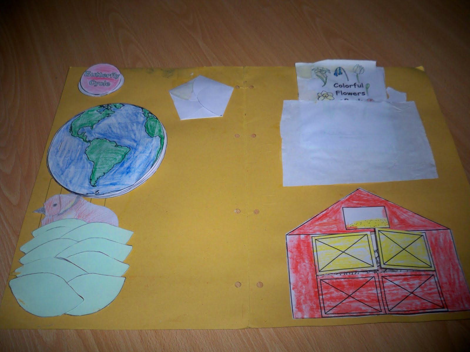 About half a dozen: Spring lapbooks - As