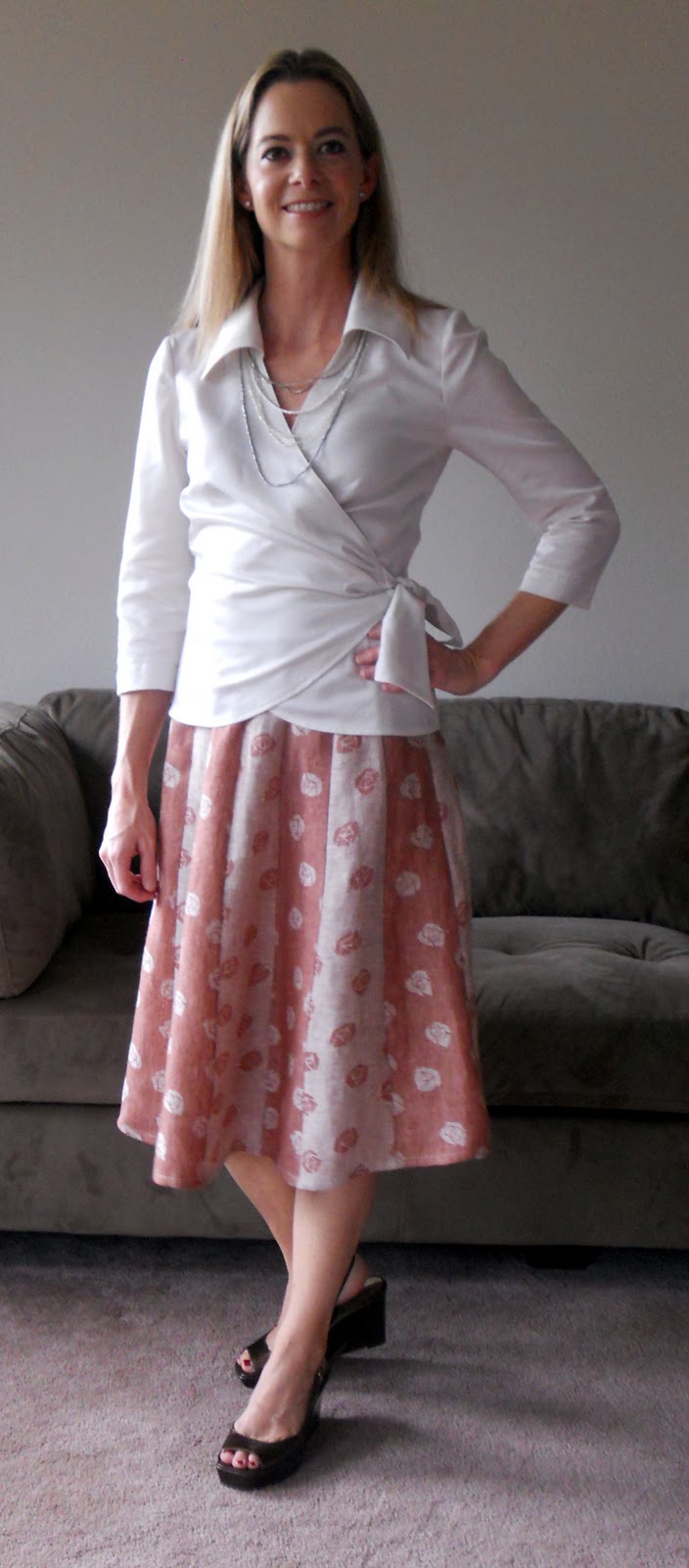 Burda Blouse 8497 pattern review by Mushywear