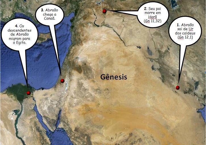 Numinosum Teologia: O PENTATEUCO NO MAPA