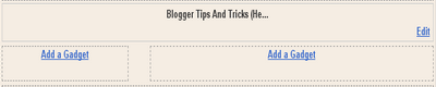 How To Add Two Columns below blogger Header | Blogger Tips and Tricks