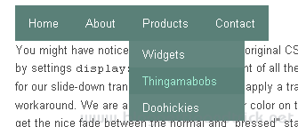 30+ Pure CSS Horizontal Menus Tutorials | Blogger Tips and Tricks