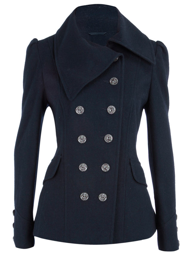 Welcome to BE FASHION!: Plus Size Navy Sailor Jacket Now On Sale for ...