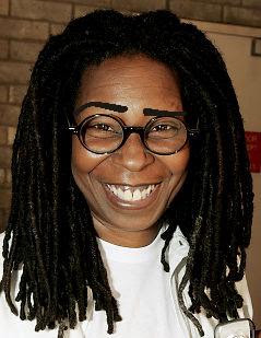 MANGLE JANGLES' CIRCUS: Whoopi Goldberg w/ Eyebrows