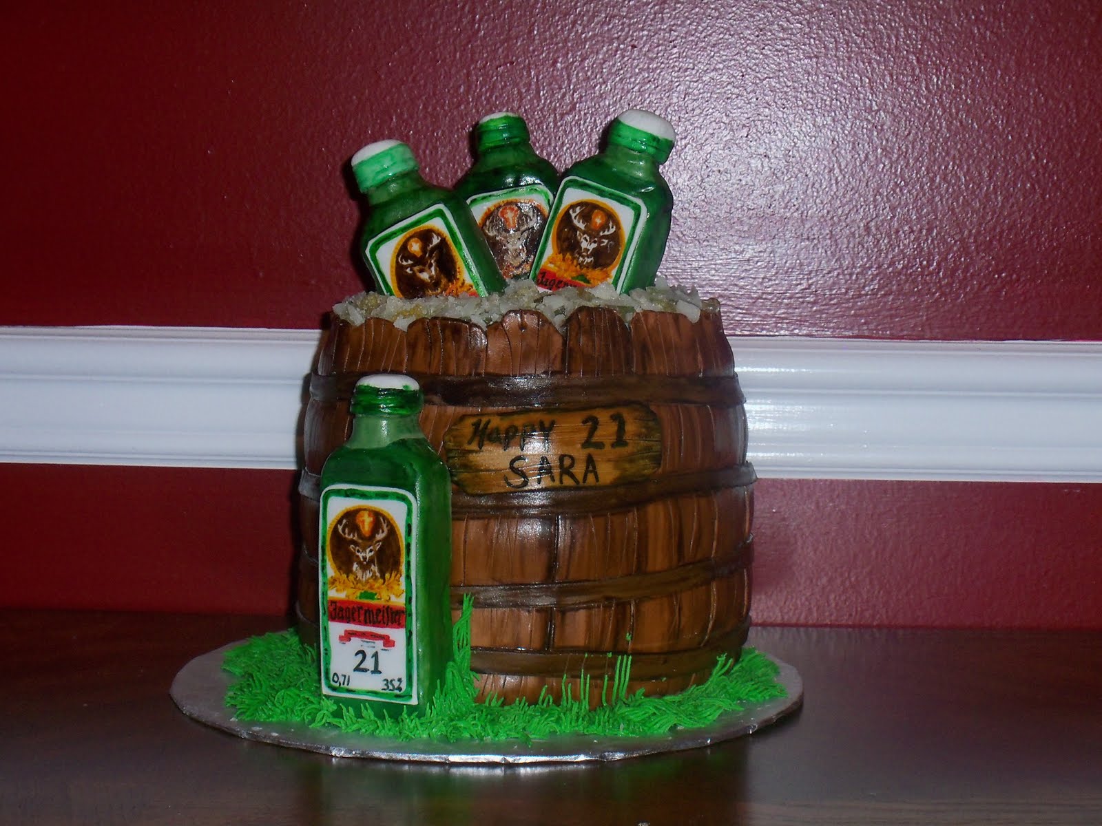 justbyme: Captain Morgan cake ect.