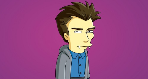 Irish Twilight Sisters: 'The Simpsons' Newest Vampire - Edmund