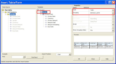Oracle Apps, ADF, SOA: XML Publisher Template(RTF) Creation and Grouping Data Using XML/BI ...