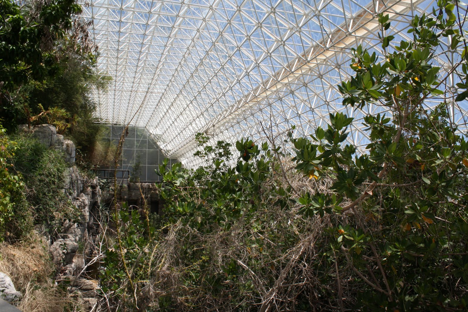 Biosphere 2: It was build as airtight closed ecological system with ...