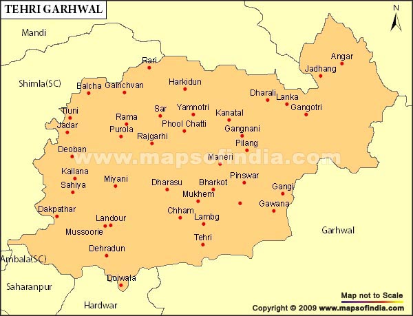 Tehri Garhwal Online - Tehri Garhwal -Garhwal or Gurwal Region ...