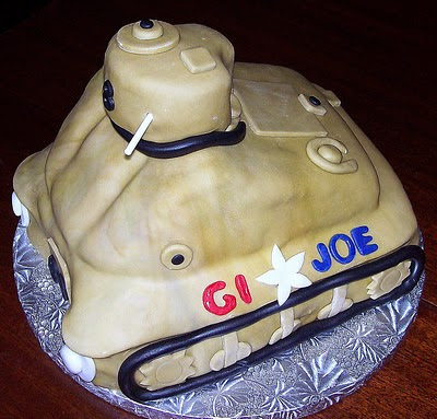 K's Cakes: GI Joe Tank cake