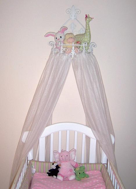 Idea Bottle: Crib Canopy for the Princess