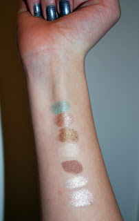 Minted Rose: MAC Pigment Swatches