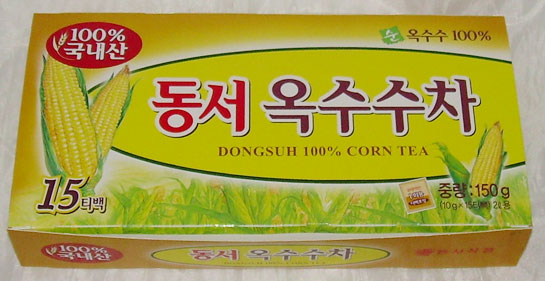 Japanese Snack Reviews: Korean Corn Tea (Oksusu-cha)
