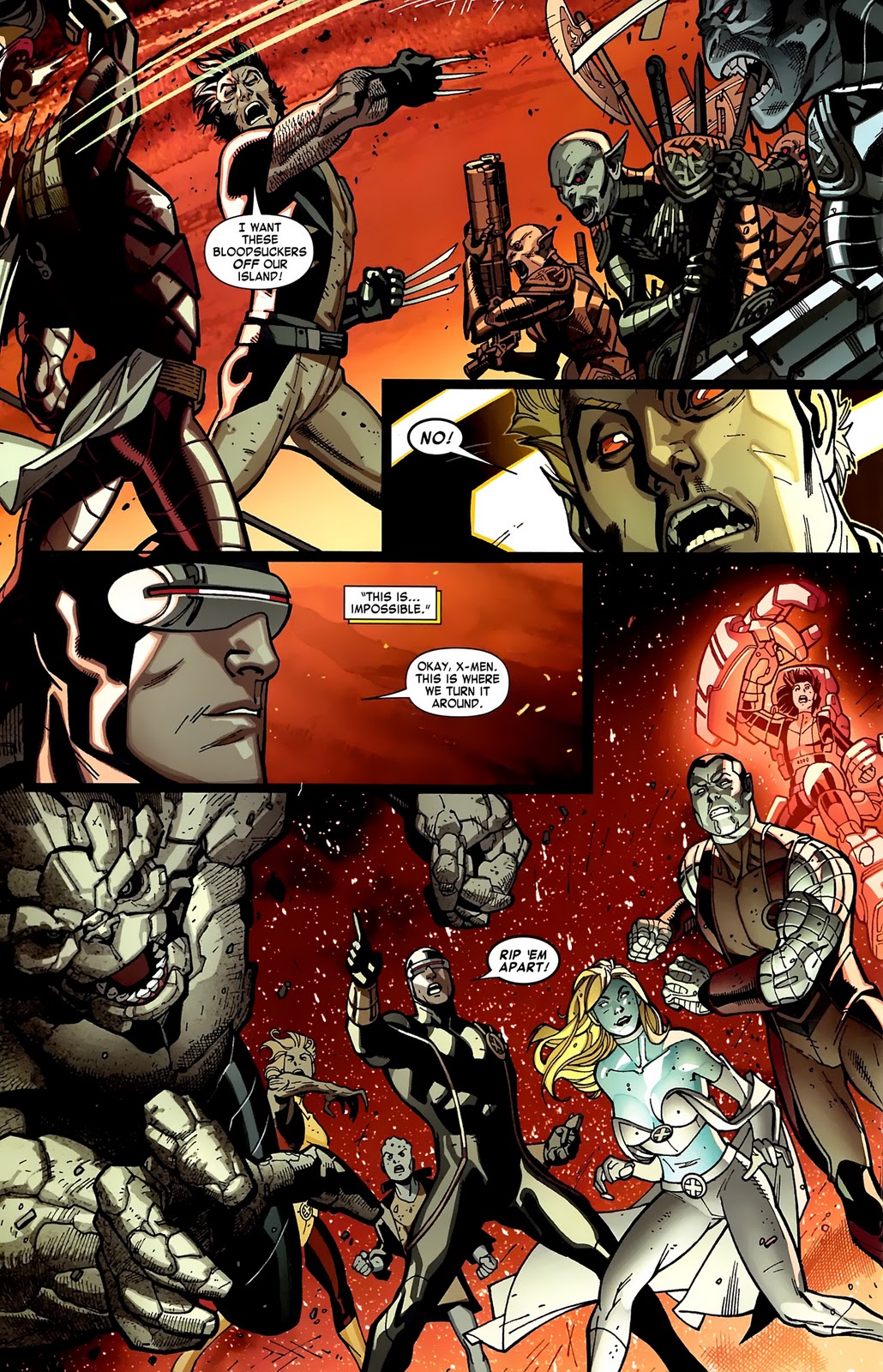 X-MEN CURSE OF THE MUTANTS 05 | Vampires attacks ~ Comic Hut Blog ...