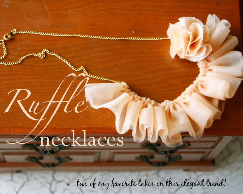 My Ruffle Necklace!