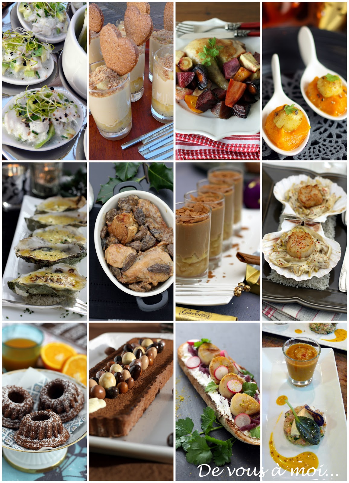 De vous à moi...: Menus de Fêtes... Quelques Idées!