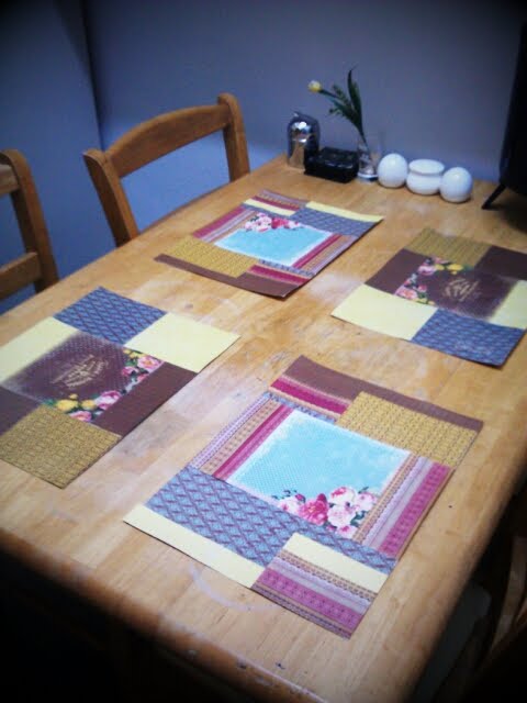 LIFE.LIZ.LOVE: My DIY Table Mats