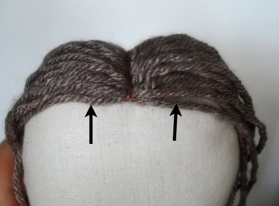 BeccaMarie Designs: How To - doll hair tutorial