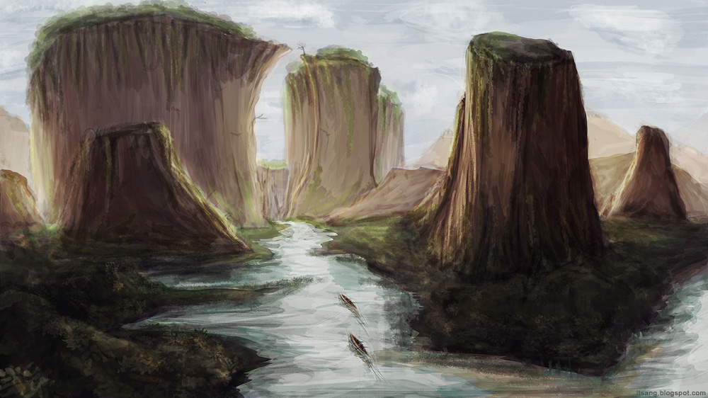 Leo Tsang - CG Arts & Animation: Plateau Concept #3