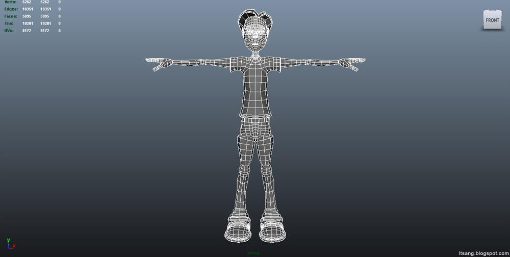 Leo Tsang - CG Arts & Animation: Maya Character Workshop #02