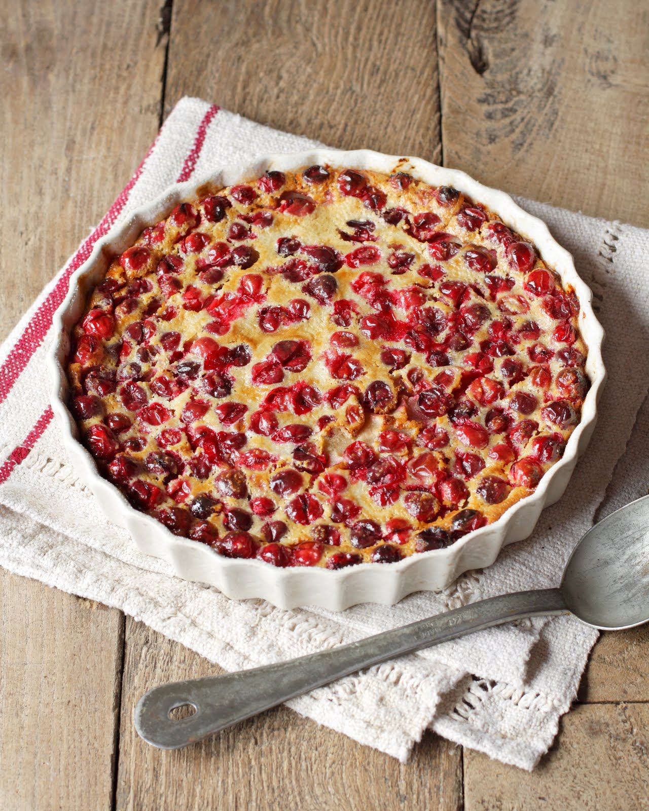 appledrane: Cranberry clafoutis