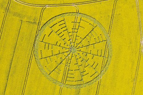 EL CIELO EN LA TIERRA: El crop circle de Wilton Windmill (2): un código ...