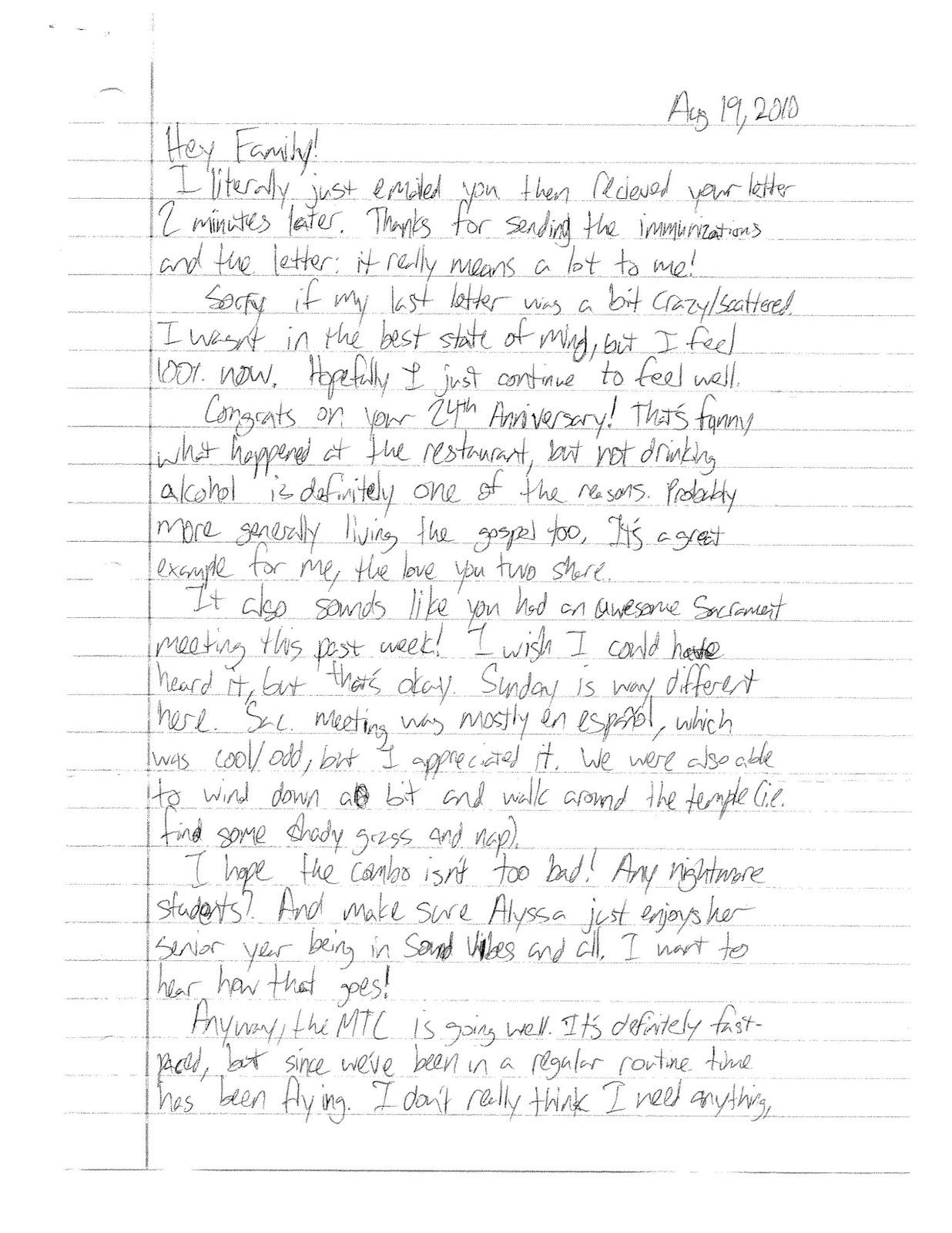 Elder Elliot Adair in Oklahoma: Another letter home from Elliot