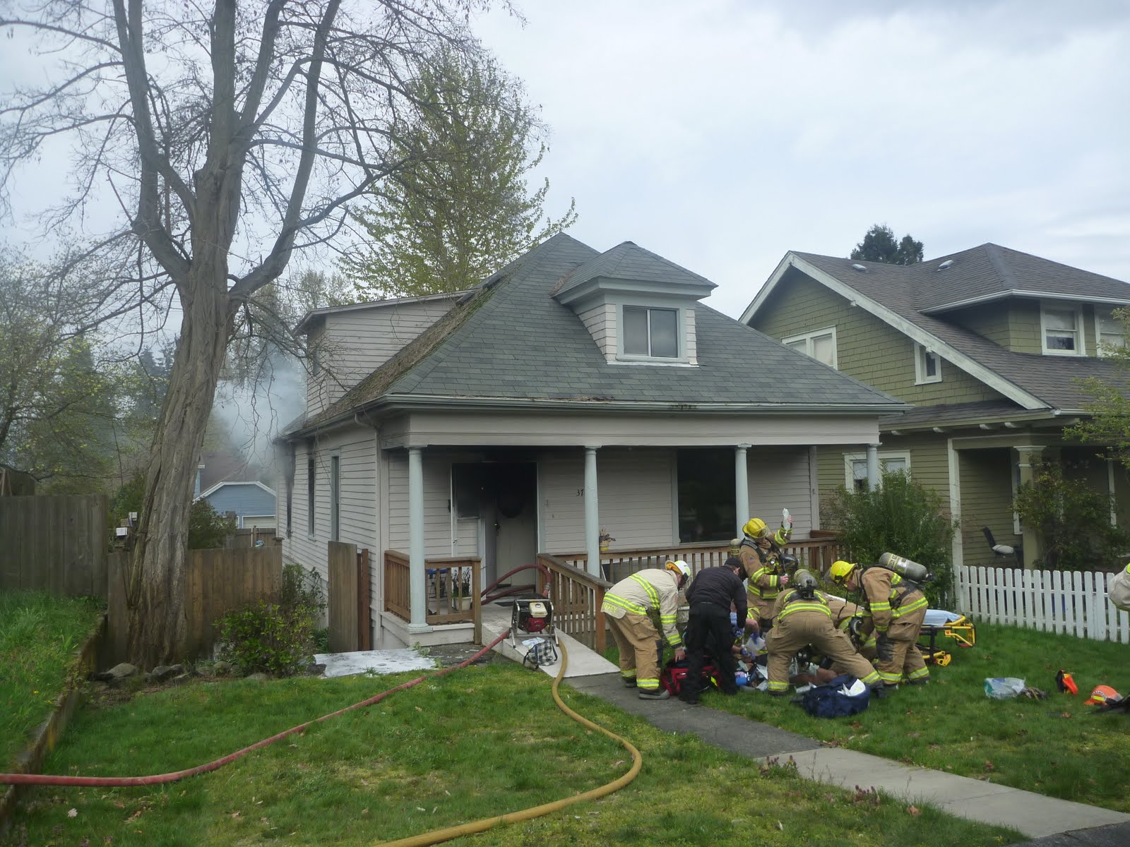 Tacoma Fire Department: Residential Structure Fire