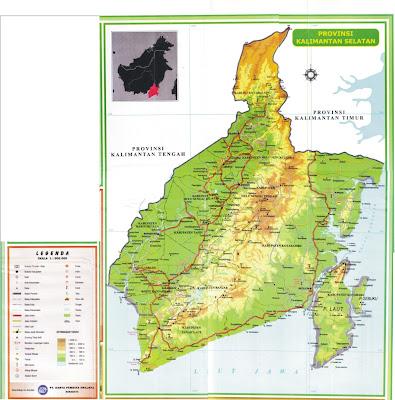 Pembanyuan: PETA KALIMANTAN SELATAN
