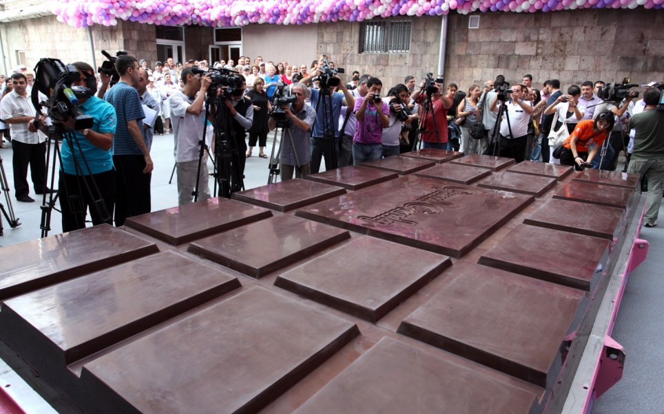 Interesting facts you didn't know: World's biggest chocolate