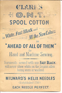 Vintage thread cards | Whipstitch