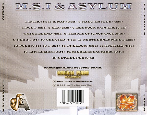 wytfang: MSI & Asylum - "MSI & Asylum" Album