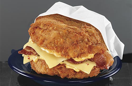 Kims Gym: Introducing KFC's Double Down Burger