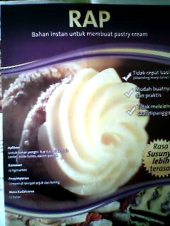 RAP (Instant Pastry Cream / Vla Instan ) ~ EL-Manna Vincelindo Jaya