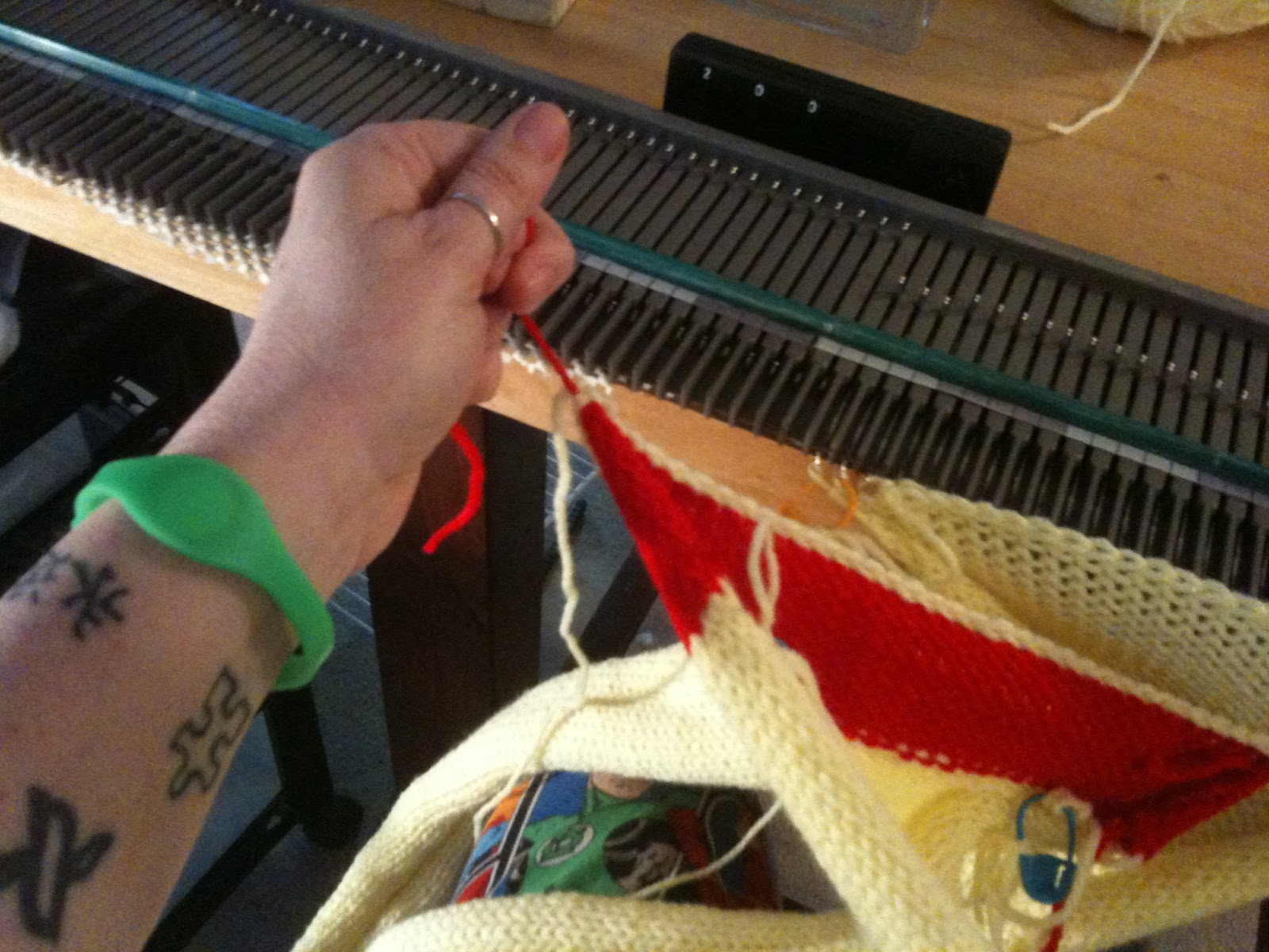 Knitting is a Romantic Drama: The Idiot String