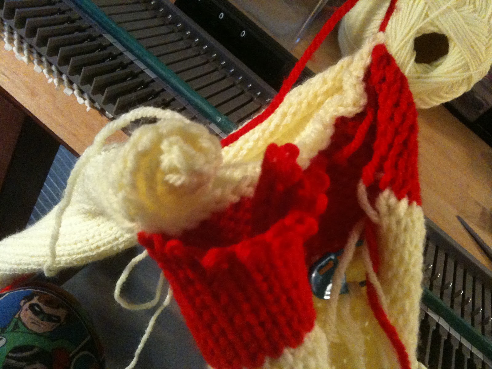 Knitting is a Romantic Drama: The Idiot String