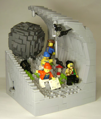 LEGO MOC: Boulder-Trap