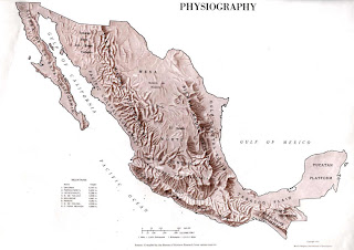 Mexico Tourim: Topography of Mexico