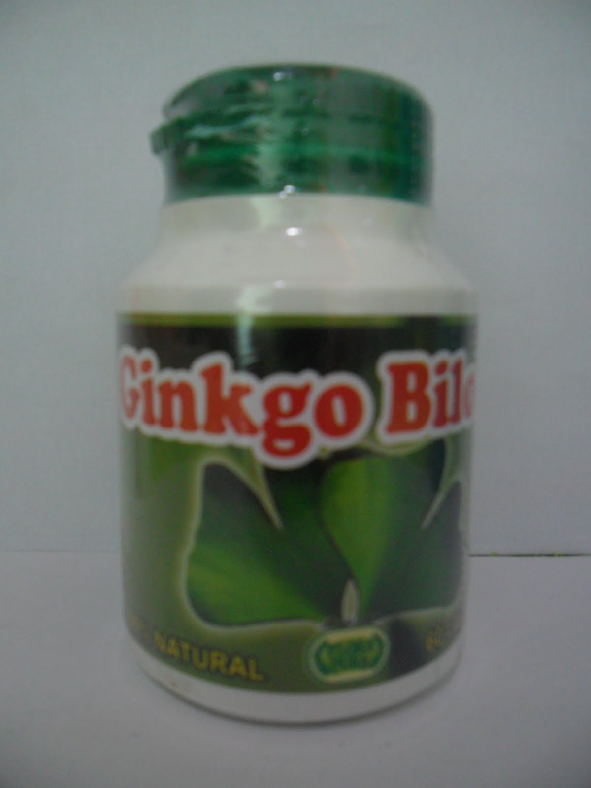 VECCHIA NATURA: GINKGO BILOBA 60 capsulas de 500mg