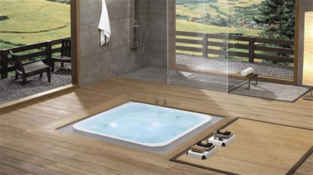 Bathroom Design: Modernand luxurious, Elegant Jacuzi and Bathtub By KASCH