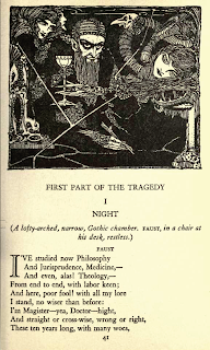 Faust @ Clark: Illustrations by Harry Clarke in Goethe's Faust (1925)