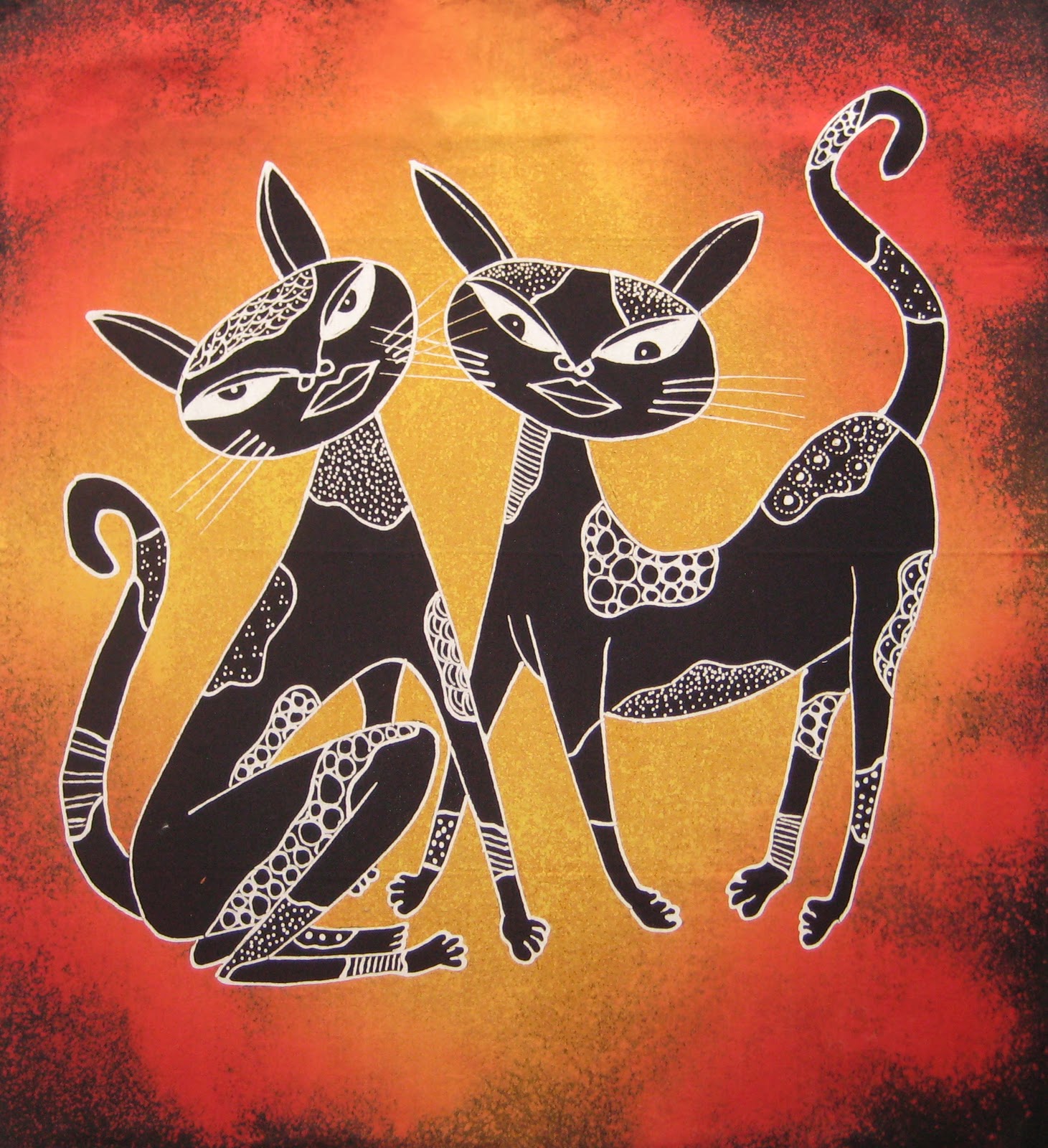 ria rose batik: Produk Batik Painting "Suryalis