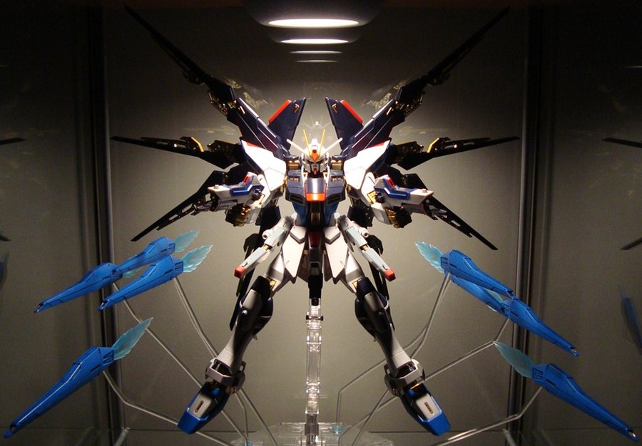 Gundam baru gue !!!: Strike Freedom Full Burst Mode tlh jdi