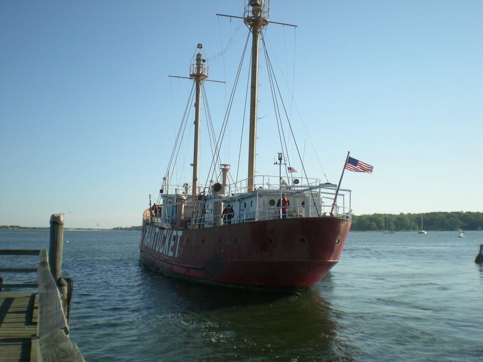 Jarvis House: The Nantucket is Finally at Sea! Towed by a Tugboat to Boston