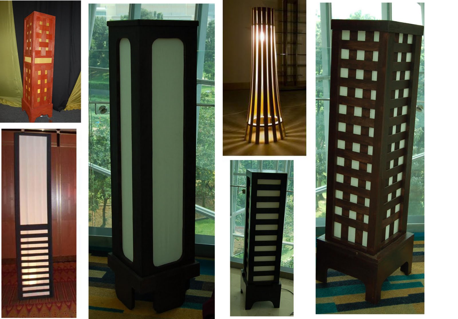 SEVEN LIGHT: Standing Lamp Deco