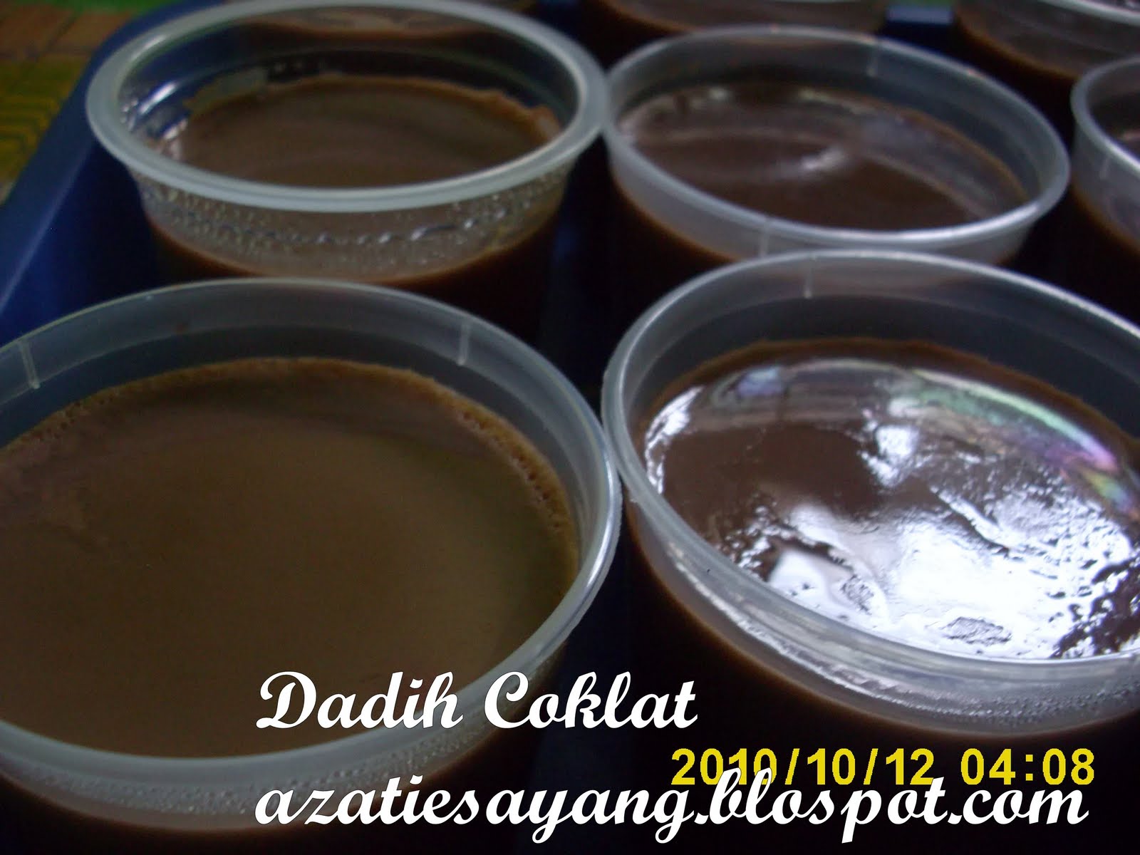 ♥♥Azatiesayang♥♥: Dadih Coklat.
