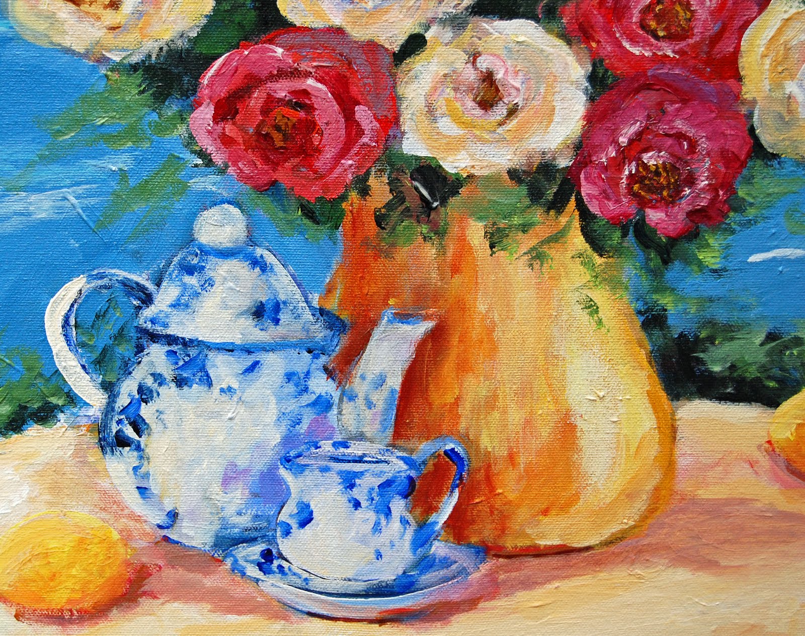 My Painted Garden: The Art of Tea
