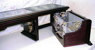 Steampunk Life: Steampunk Computer Monitor Stand