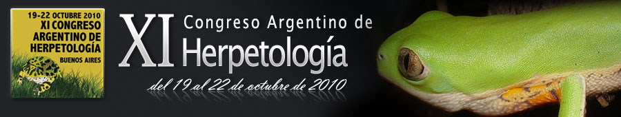 Cibele Cardoso: XI Congreso Argentino de Herpetología
